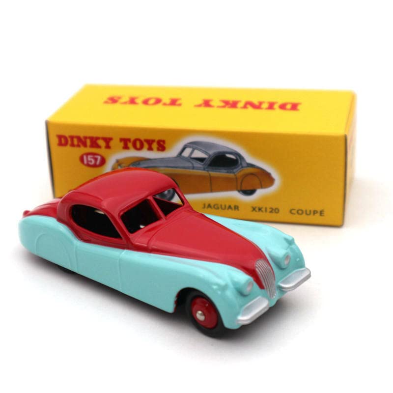DeAgostini 1/43 Dinky Toys 157 for Jaguar XK120 Coupe Diecast Model Toys Car Limited Collection Auto Gift