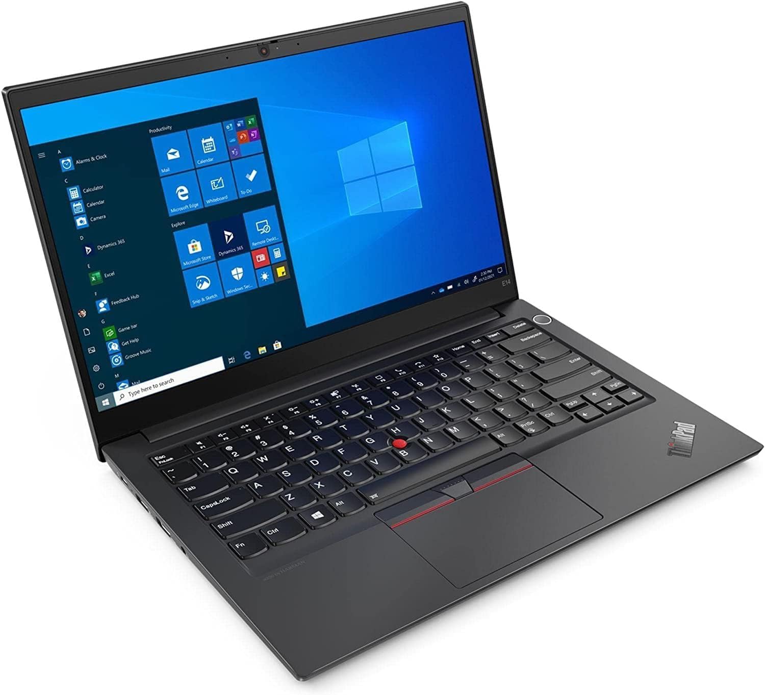 Lenovo ThinkPad E14 Gen 3 2023 Business Laptop 14" FHD IPS 8-Core AMD Ryzen 7 5700U 32GB DDR4 2TB SSD AMD Radeon Graphics Wi-Fi 6 Backlit Keyboard Fingerprint Windows 11 Pro w/ONT 32GB USB