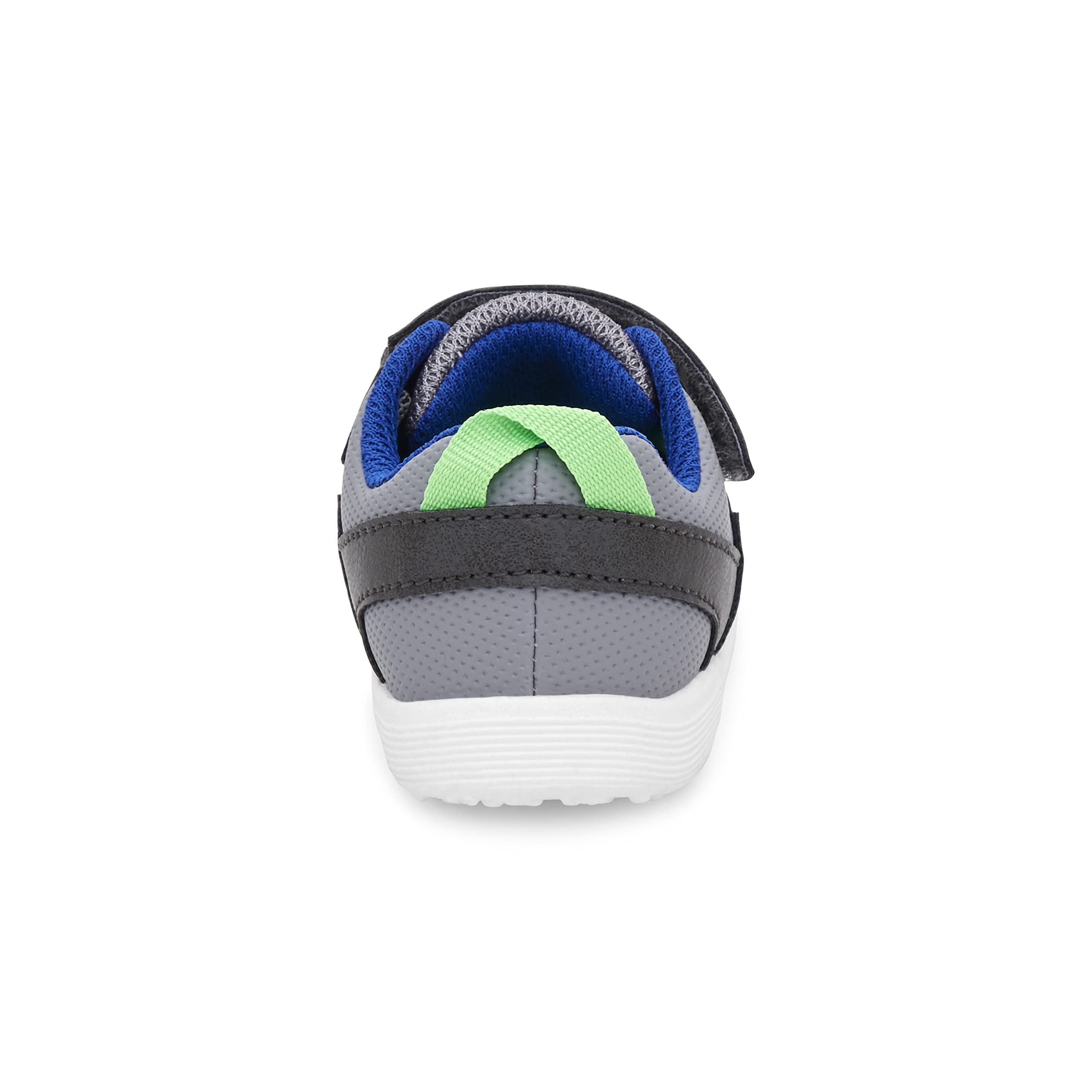 Carter's baby boys Kit-bp First Walker Shoe, Grey, 3.5 Infant US