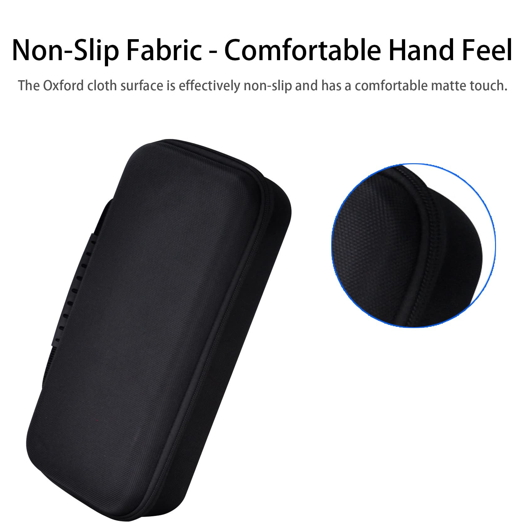 Carrying Case for Value Steam Deck,Cenxaki Protective Portable Hard Travel Storage Bag for Steam Deck and Accessories - Black