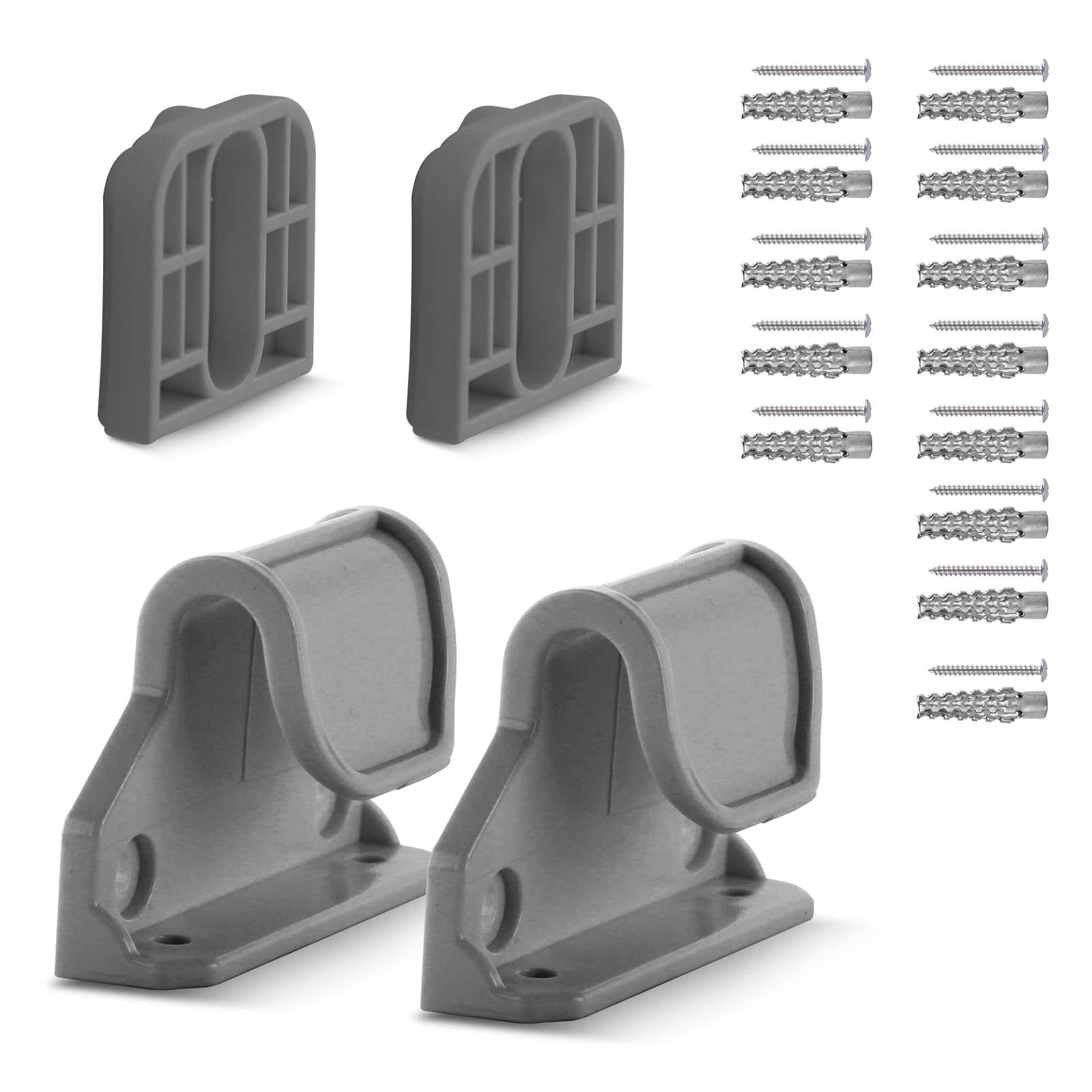 DEAR LOV Retractable Baby Door Replacement Part Mesh Baby Gate or Mesh Dog Gate,Child Safety Gate for Doorways, Stairs, Hallways, Indoor/Outdoor (Gray)