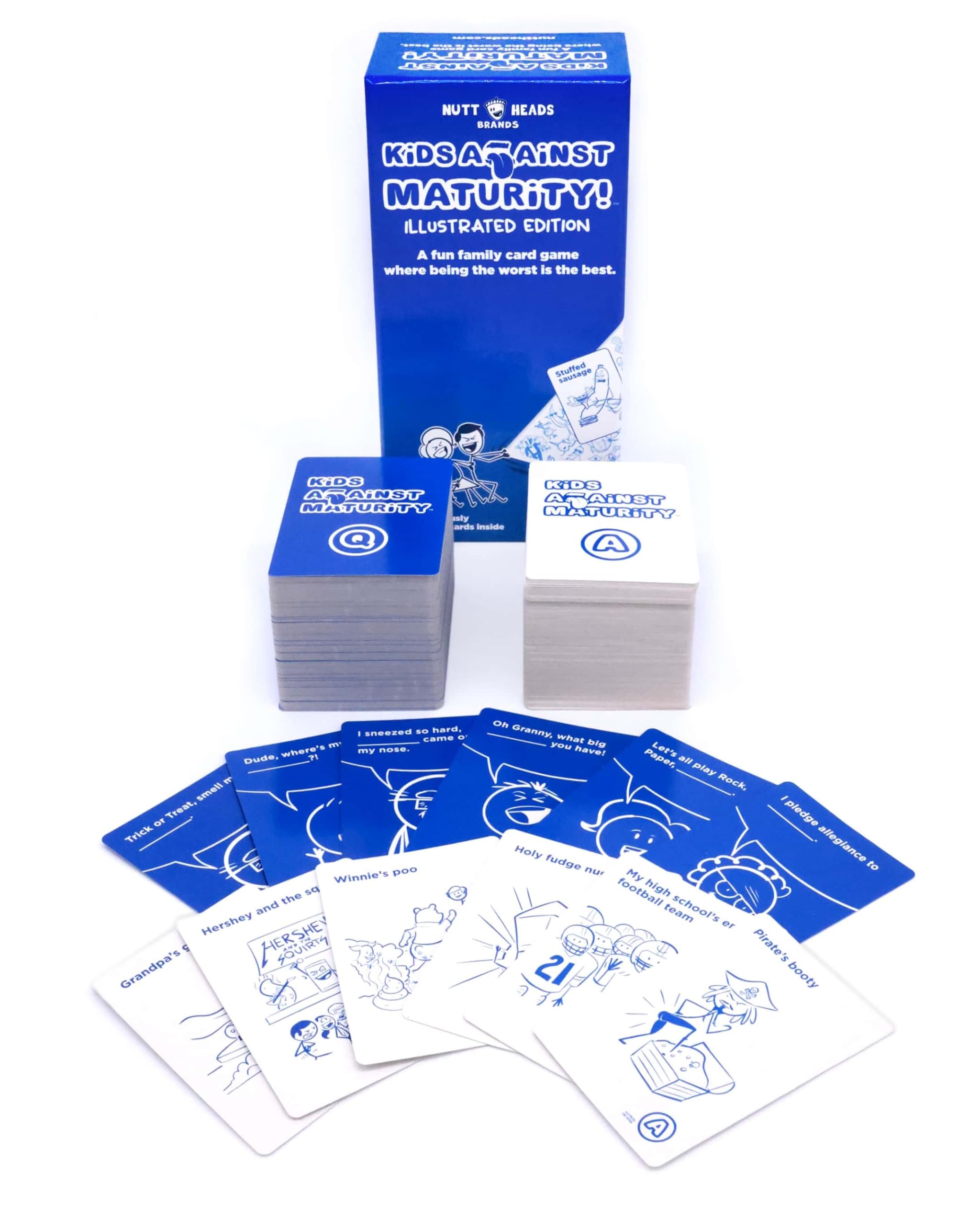 Kids Against Maturity: Card Game for Kids and Families, Super Fun Hilarious for Family Party Game Night