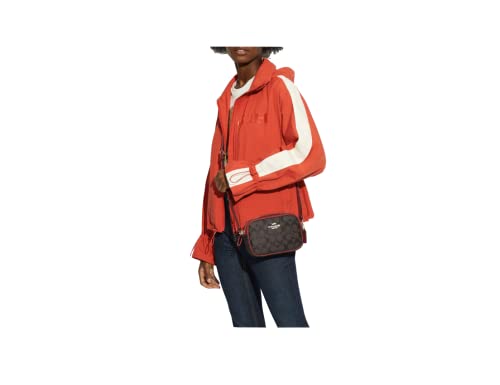 COACH Mini Jamie Camera Bag (IM/Brown 1941 Red)