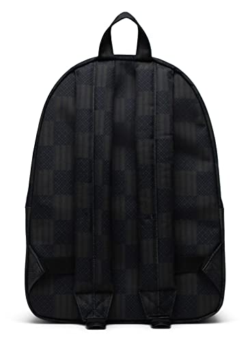 Herschel Classic, Black Checkered Textile, One Size