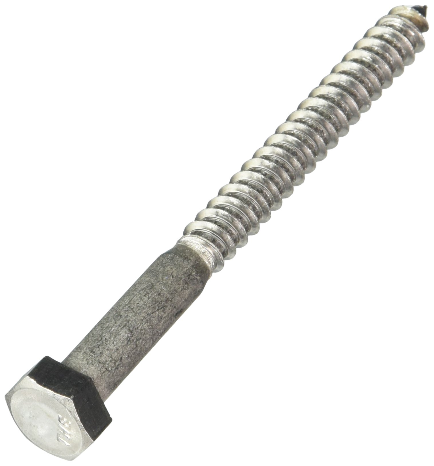The Hillman Group 832042 5/16 x 3-1/2-Inch Stainless Steel Hex Lag Screw, 25-Pack