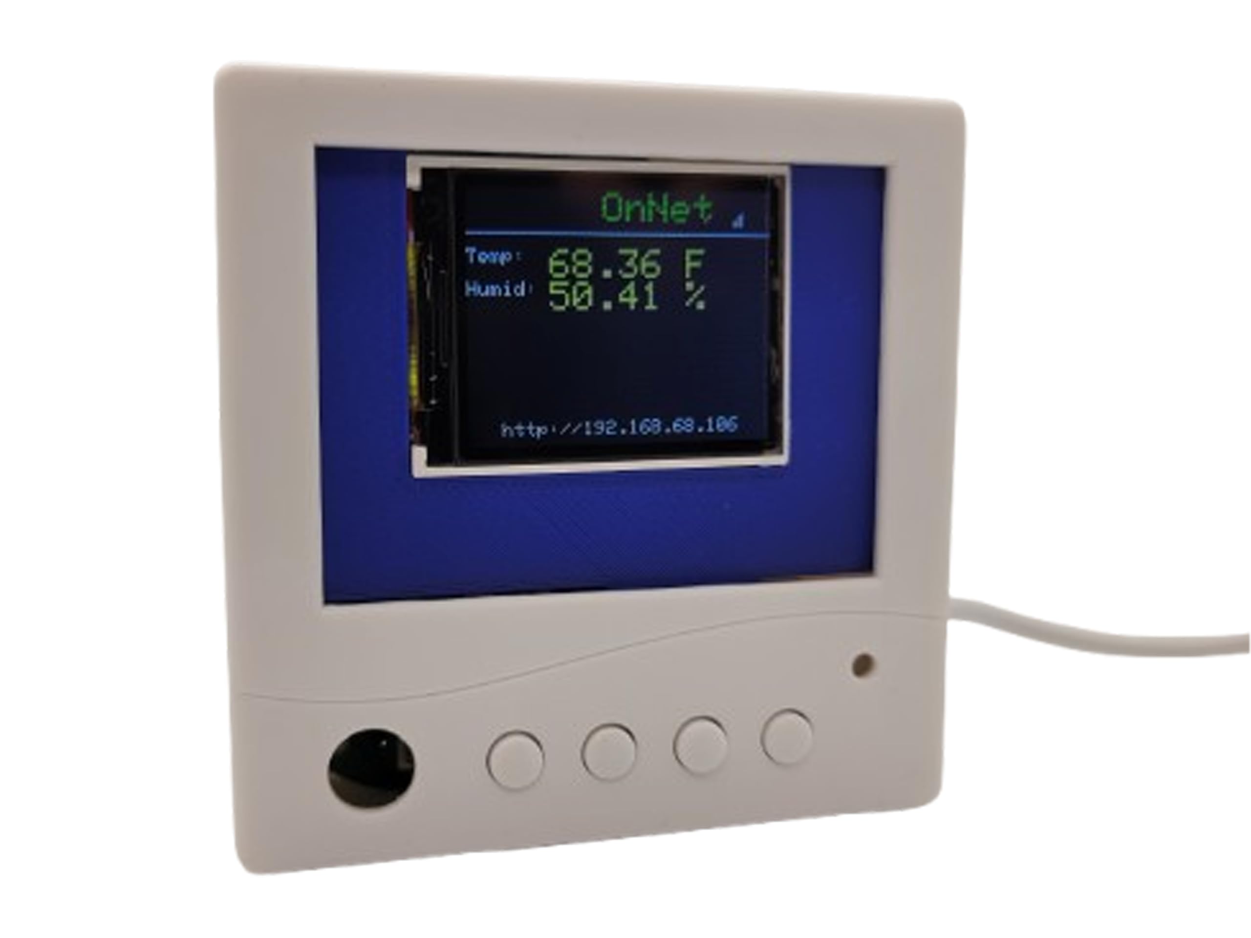 pp-Code WiFi Temperature and Humidity Sensor, Thermometer, Monitor From Anywhere, Email, SMS Alerts, Ideal for Server Room, Lab, Greenhouse, Pets