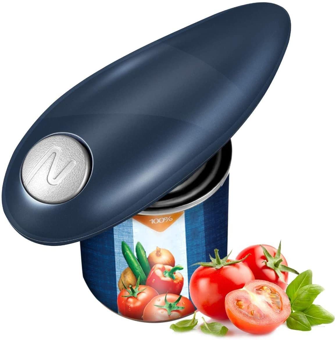Can Opener, Smooth No Sharp Edges Can Opener for any Size Can, Restaurant Can Opener Automatic, Hand Free Can Opener, Best Kitchen Gadget for Chefs, Arthritis and Seniors