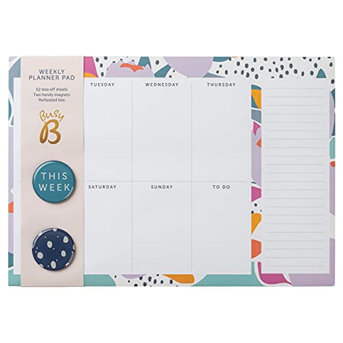 Busy B Weekly Planner Pad - 52 Tear-Off Sheets