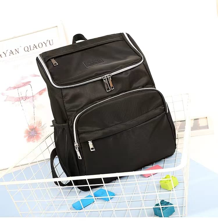 Diaper Bag Backpack, Large Capacity Baby Nappy Changing Bags Multifunction Waterproof Travel Back Pack for Mom and Dad