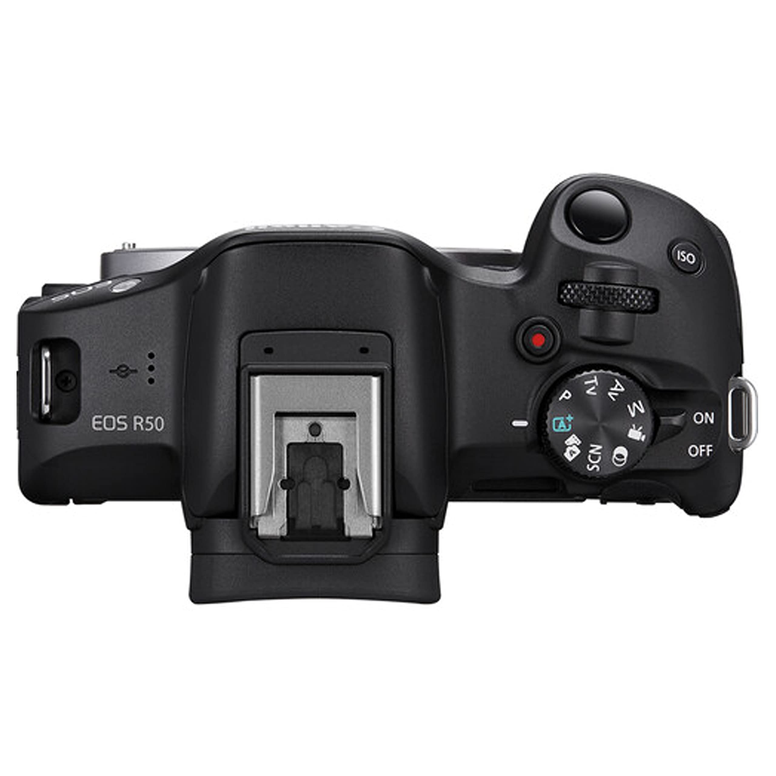 Canon EOS R50 Mirrorless Digital Camera with RF-S 18-45mm f/4.5-6.3 is STM Lens + 64GB Memory + Case+ Steady Grip Pod + Tripod+ Software Pack + More (30pc Bundle)