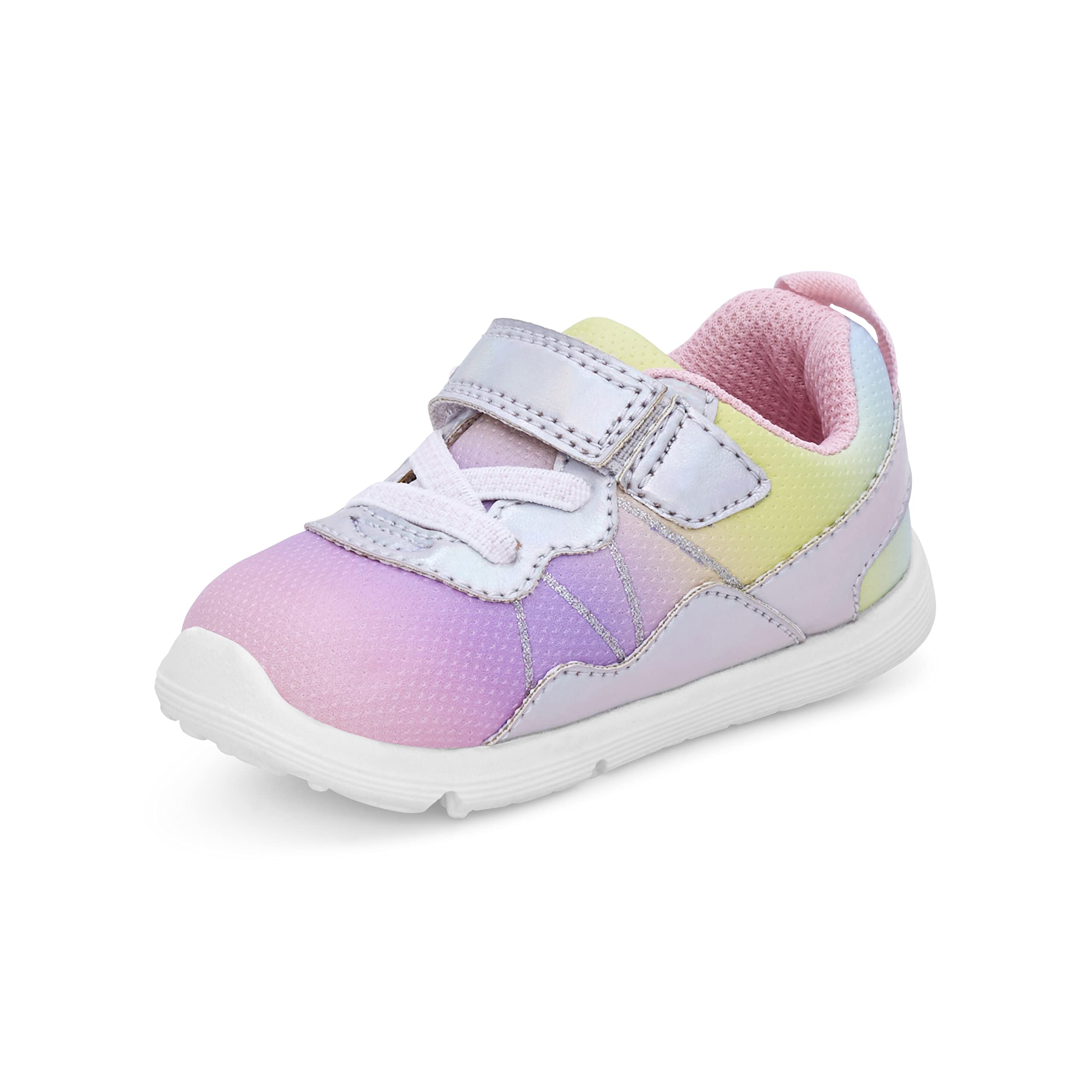 Carter's Every Step Baby Girls Kit-Gp First Walker Shoe, Multi, 3 Infant