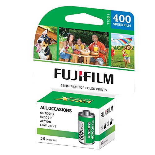 Fujifilm 600020058 Fujicolor Superia X-TRA 400 Color Negative Film (Single Roll)