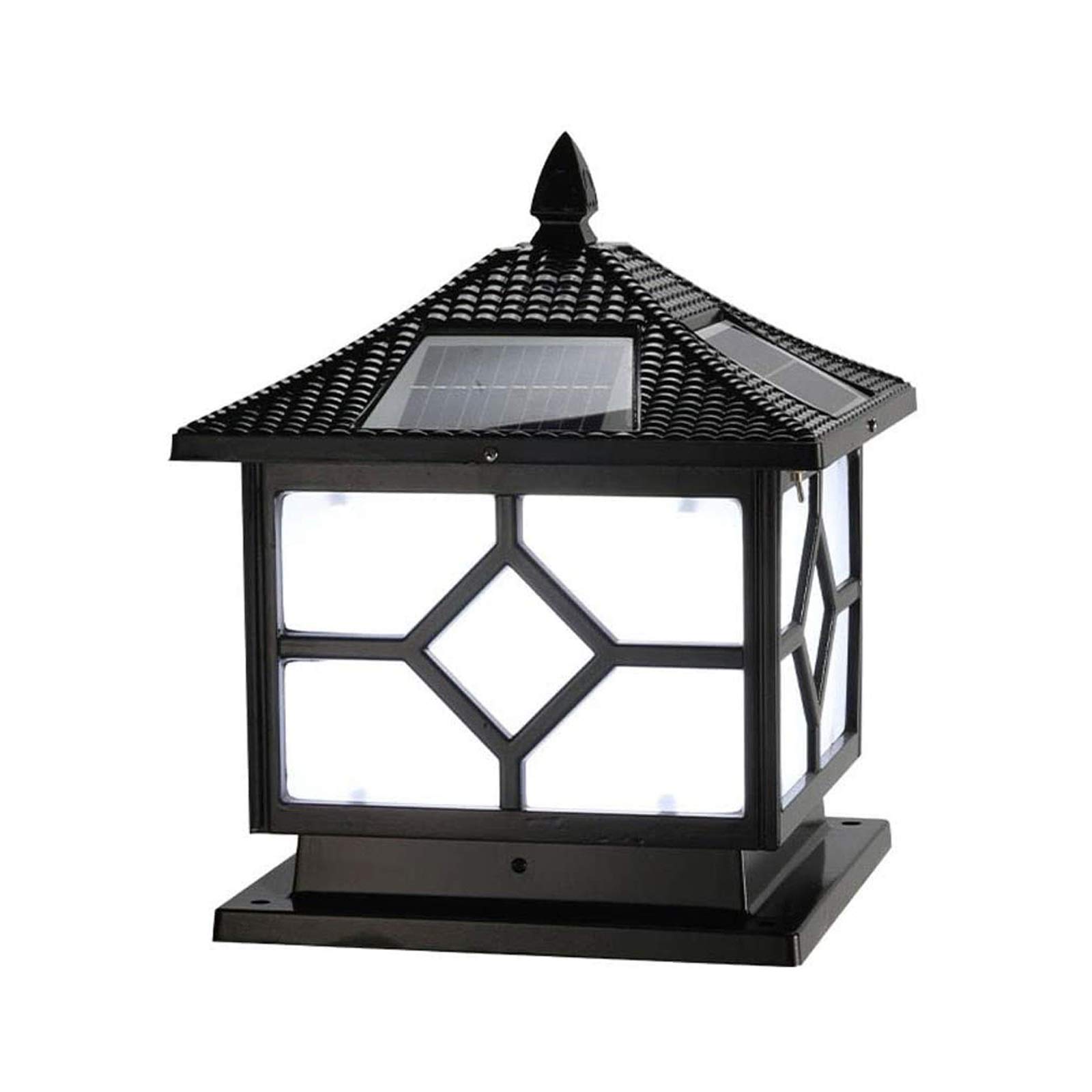SMLZV Column Headlight,Chinese Style IP65 Waterproof Outdoor Stigma Lamp,Decking & Patio Lighting,Outdoor Lighting Accessories,for Home/Garden