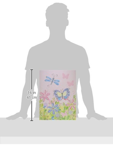 The Kids Room by Stupell The Kids Room by Stupell Pastel Butterfly and Dragonfly Wall Plaque Art, 10 x 15, Multi-Color