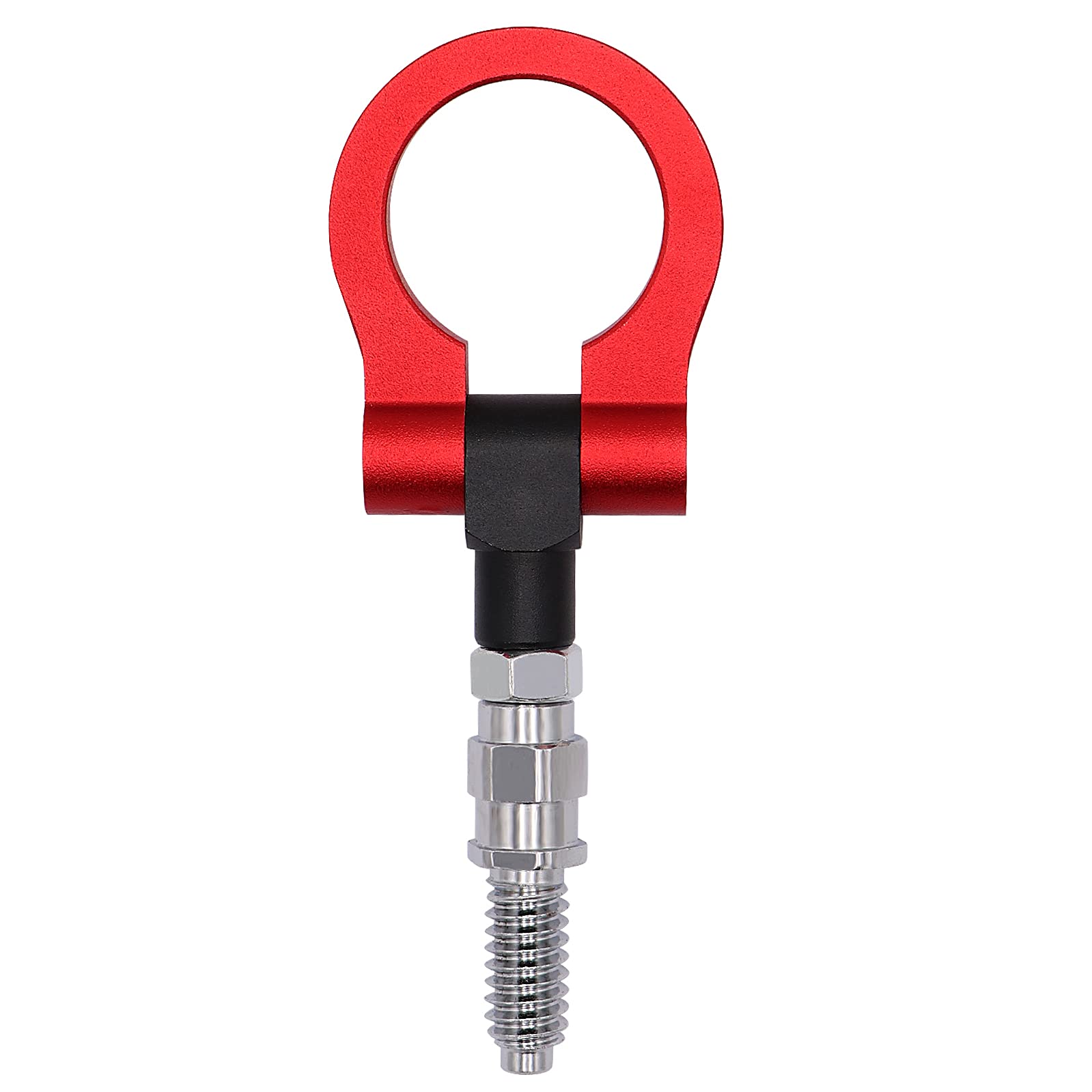 Car Refitted Front Rear Bumper Trailer Ring Eye Towing Tow Hook Kit Hook Screw On Only Compatible with BMW 1 3 5 Series X5 X6 E30 E34 E36 E39 E46 E82 E90 E91 E92 E93 E70 E71 Mini Cooper
