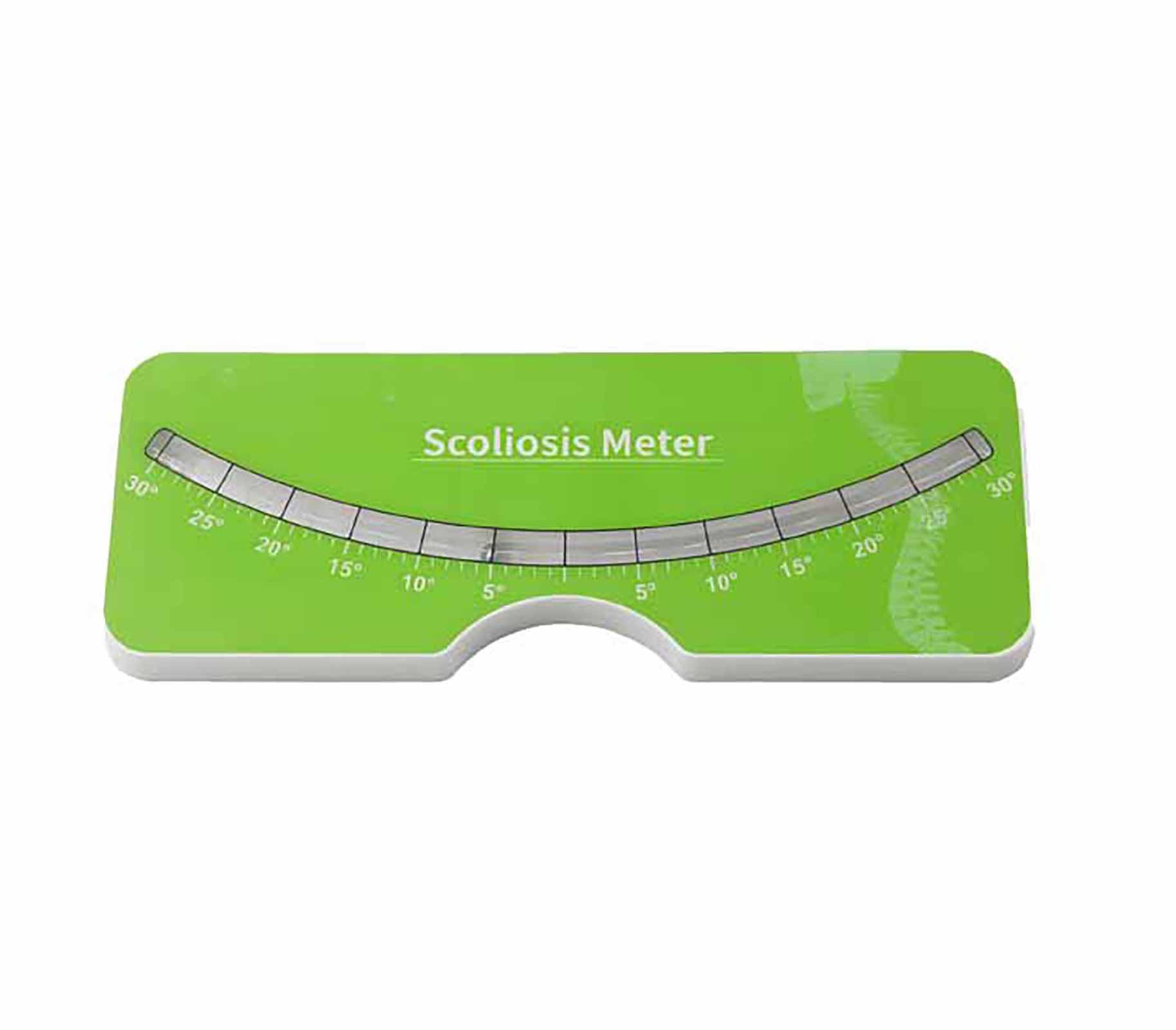 FROON Scoliosis Portable Medical Evaluation,Back Spine Scoliosis Measuring Tool ďźTesting Meter Scoliosis Test Gauge for Diagnosis of Back and Spine Scoliosis in Adults or Children (Green)