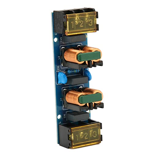 DAUERHAFT Power Supply EMI Filtering Module, 20A Low Pass Stable EMI Filter Board Thickened Copper Foil 50 60Hz AC for Automation System