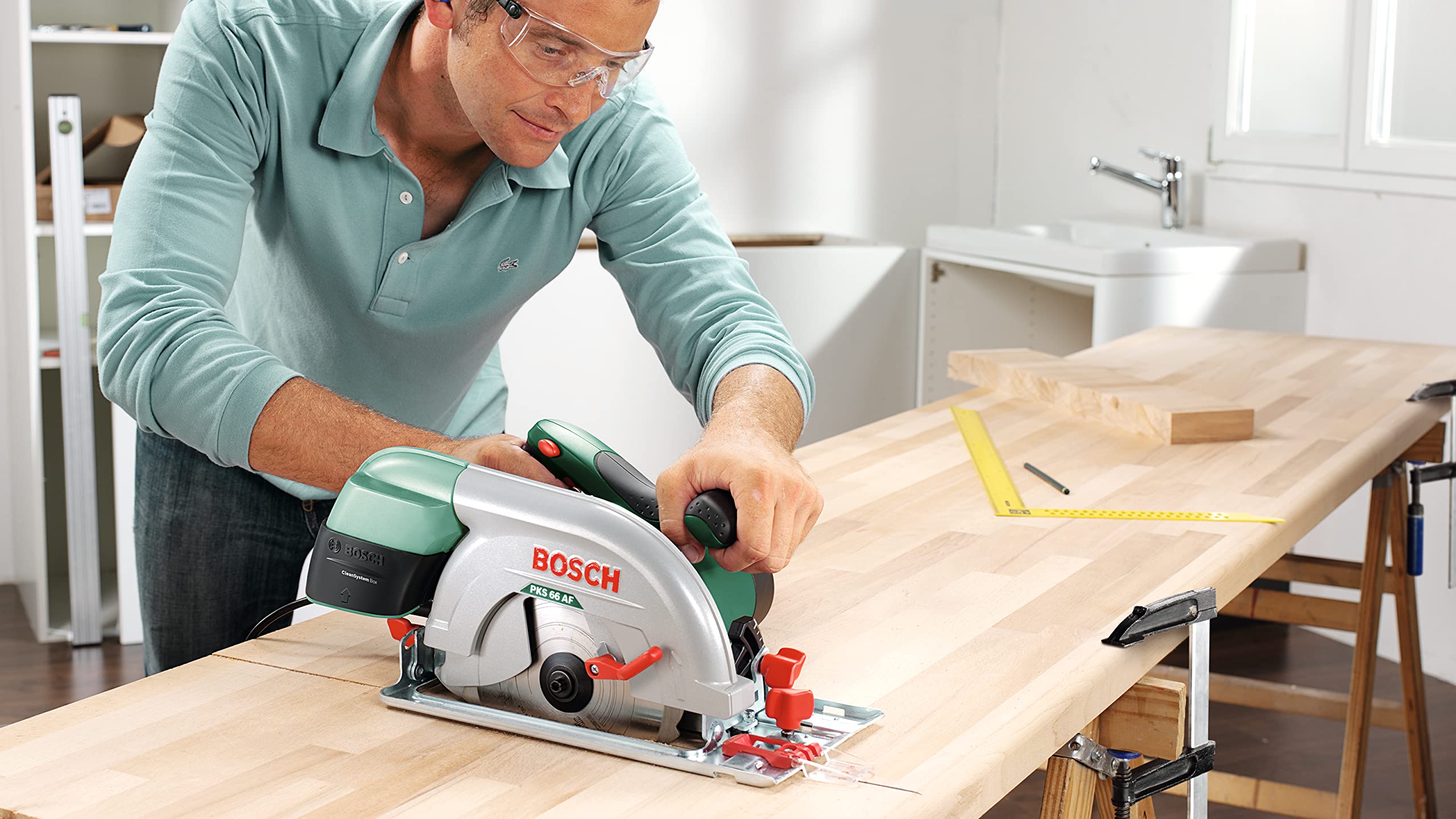 Bosch 2609256852 Precision Circular Saw Blade with 18 Teeth / Carbide / 150 mm Diameter / 20 / 16 mm Bore / Reduction Ring / 2.5 mm Cutting Width