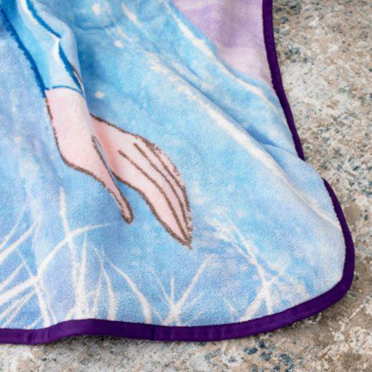 Frozen Elsa Anne Sisters Blanket Plush Throw 62" x 90"