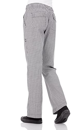 Chef Works Women's Chef Pants, Small Check, X-Large