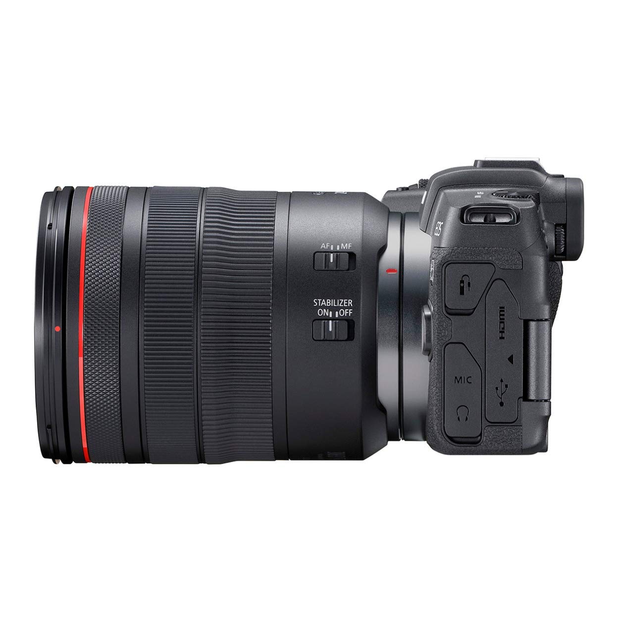 Canon EOS RP Mirrorless Camera with RF 24-105mm F/4L is USM Lens, Black - 3380C012