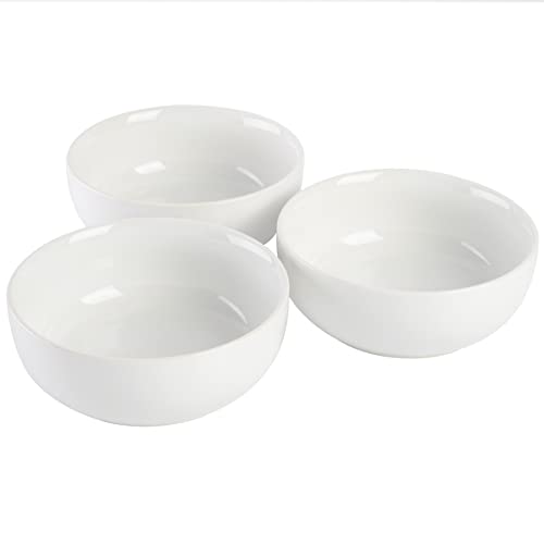 Gibson Home Gracious Dining 3-Tier Tidbit Bowl w/Metal Stand, White