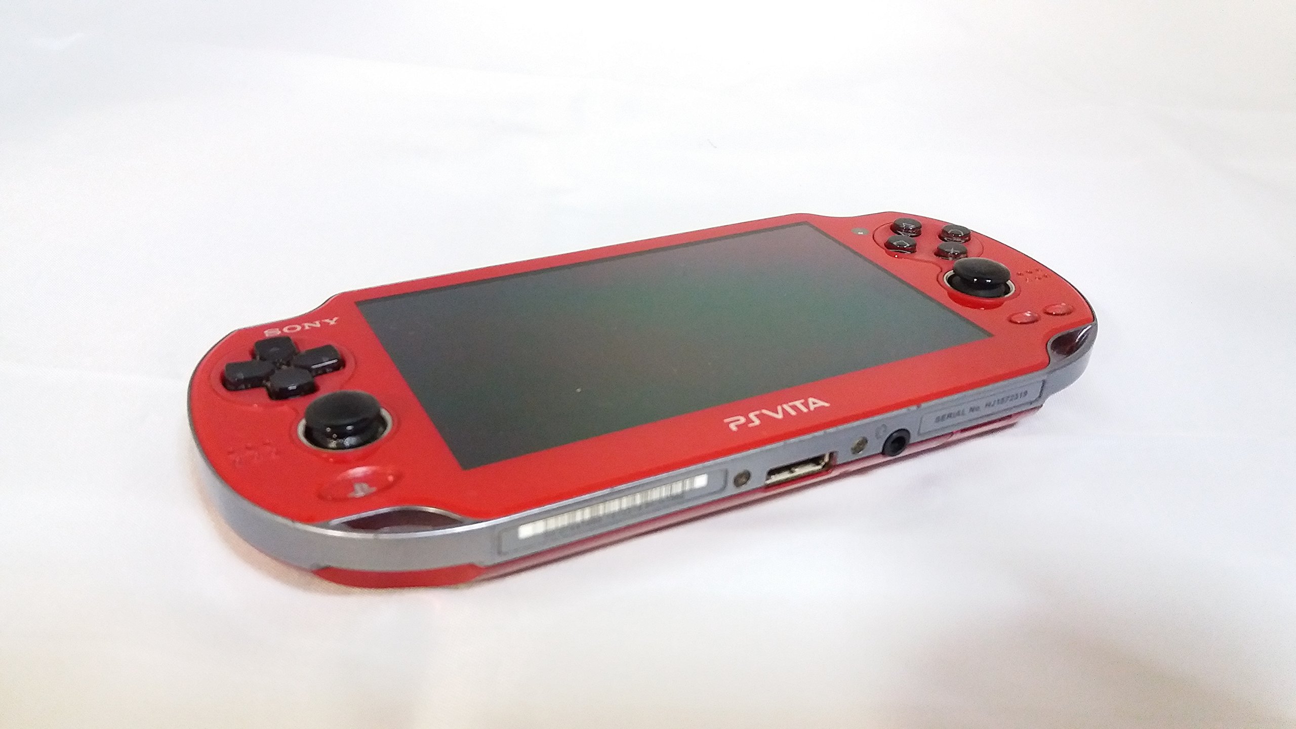 PlayStation Vita - WiFi Red - Japanese Version (only plays Japanese version 3DS games)