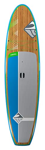 Boardworks Versa | Recreational Stand Up Paddleboard | Bombshell Epoxy Hardboard | 10' 6", Bamboo/Blue (4440529519)