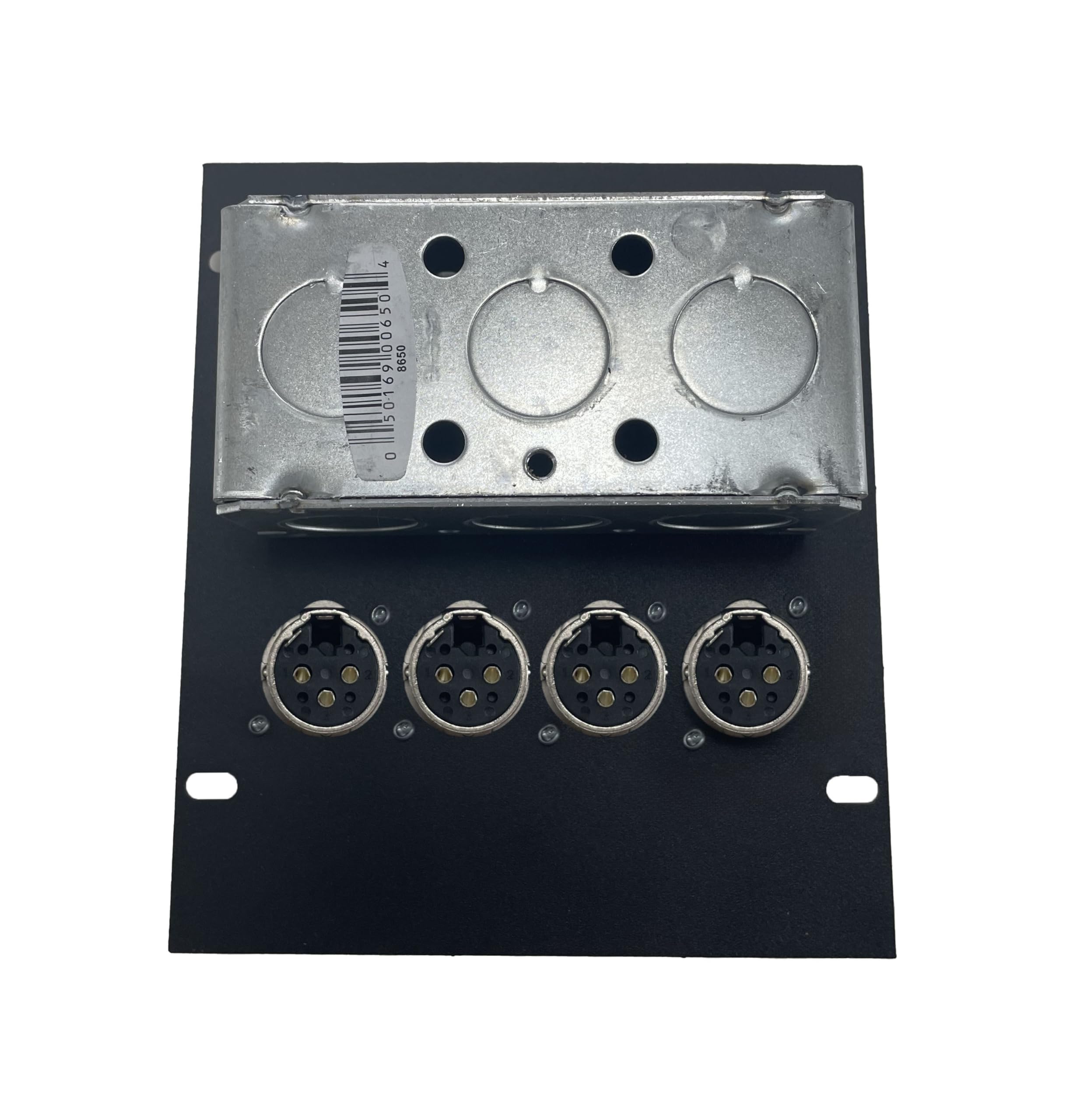 ProCraft Pro Audio Recessed Stage Floor Box.1 AC Duplex 4 Channel Any Config …