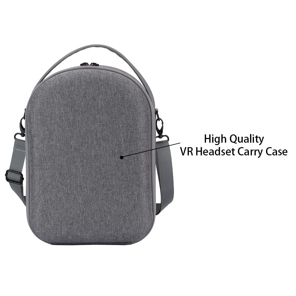 cevanace Hard Carrying Case for Oculus Quest 2, Oculus Quest 2 Case, Compatible with Oculus Quest 2 Basic/Elite Version VR Gaming Headset and Touch Controllers Accessories.