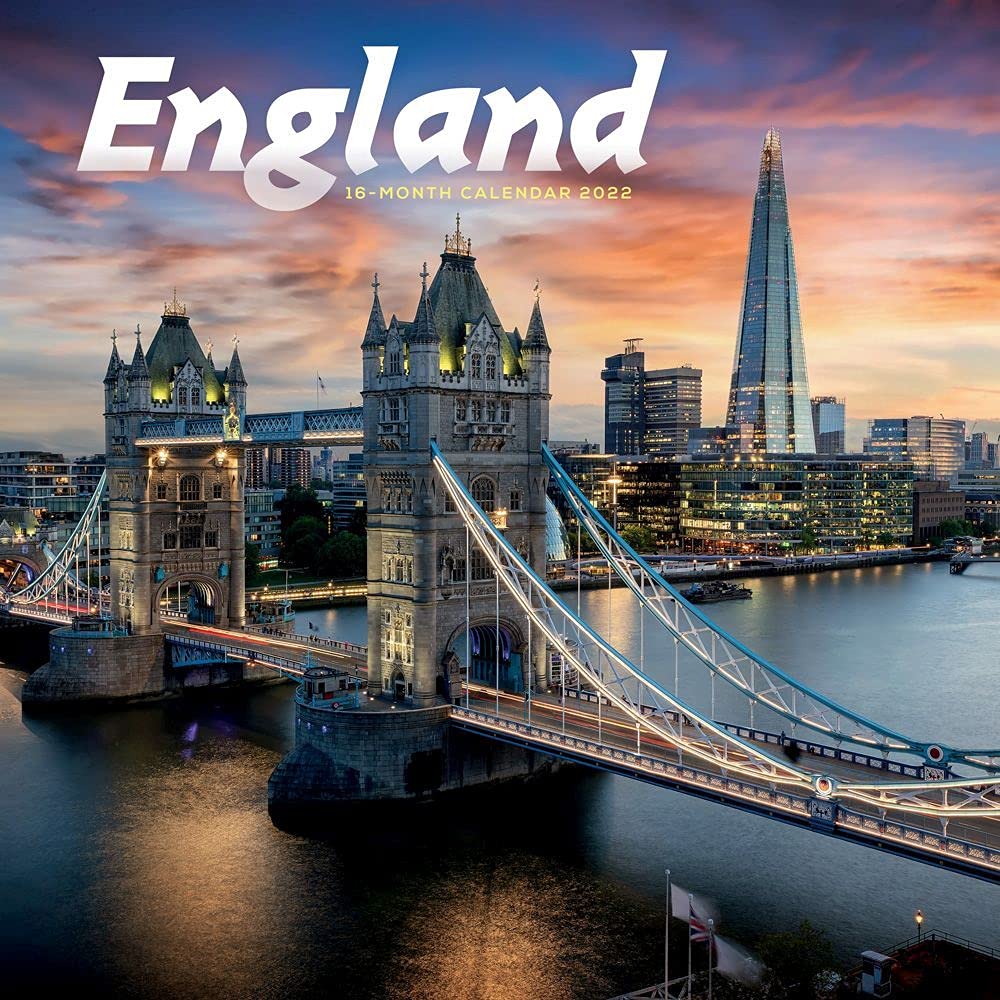 Carousel Calendars, England 2022 Wall Calendar