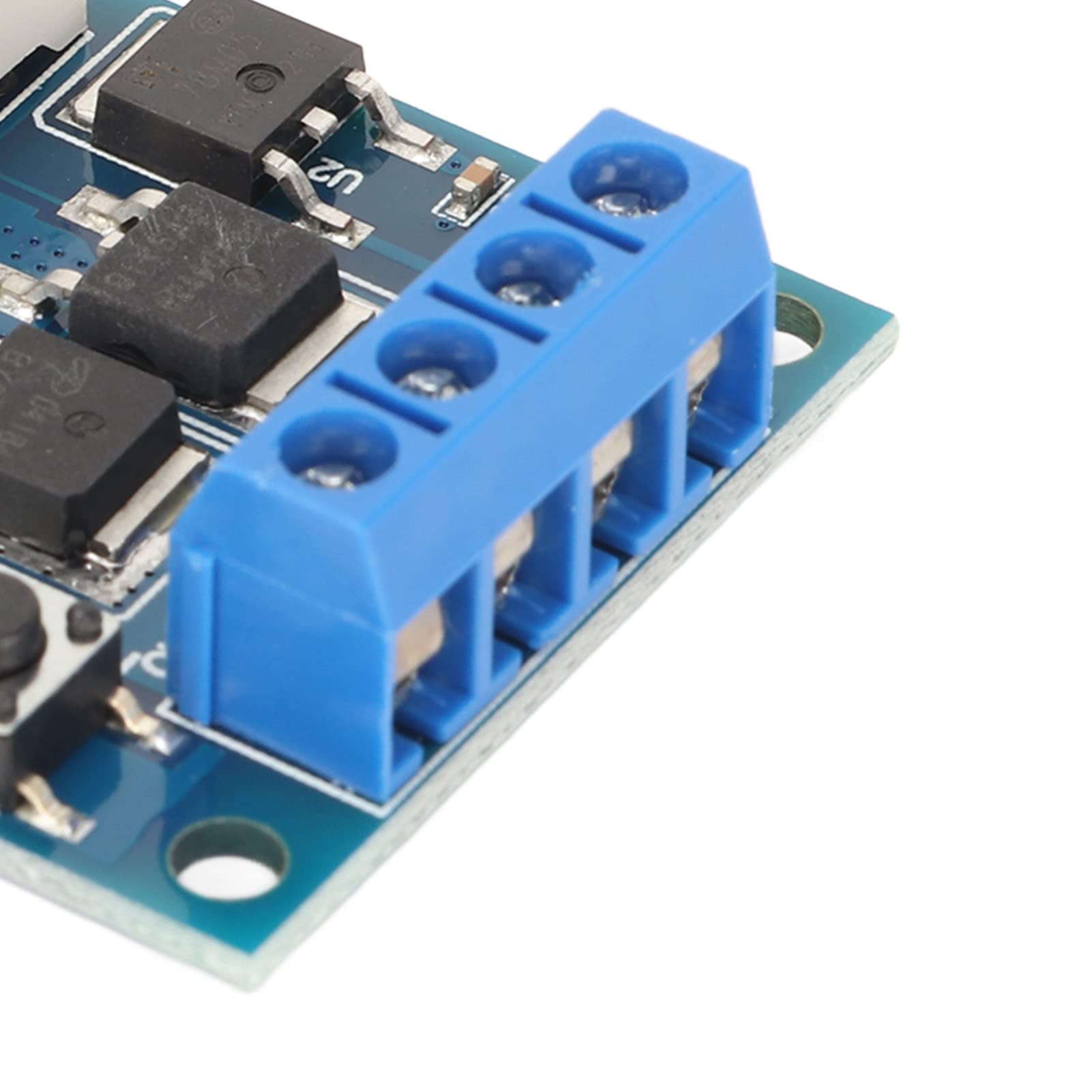Dual MOS Tube Control Module, Dual MOS Tube Control Board One Key Stop Function High Power Simple Interface 5-30V for Smart Home for LED Light