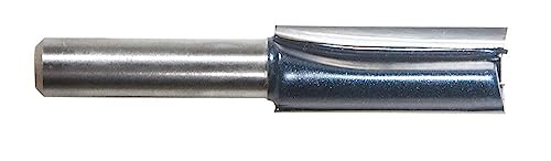 BOSCH 85221MC 1/4 In. x 5/8 In. Carbide-Tipped Double-Flute Straight Router Bit