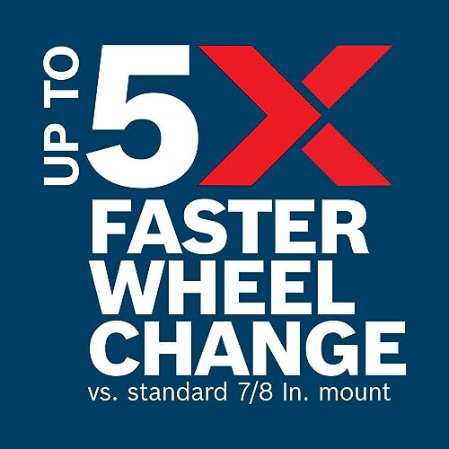 BOSCH MGX0600 6 In. X-LOCK Backing Pad with X-LOCK Clip - Medium Hardness, Use with Fiber Discs, for Applications in Metal Surface Finishing, Weld Blending, Rust Removal