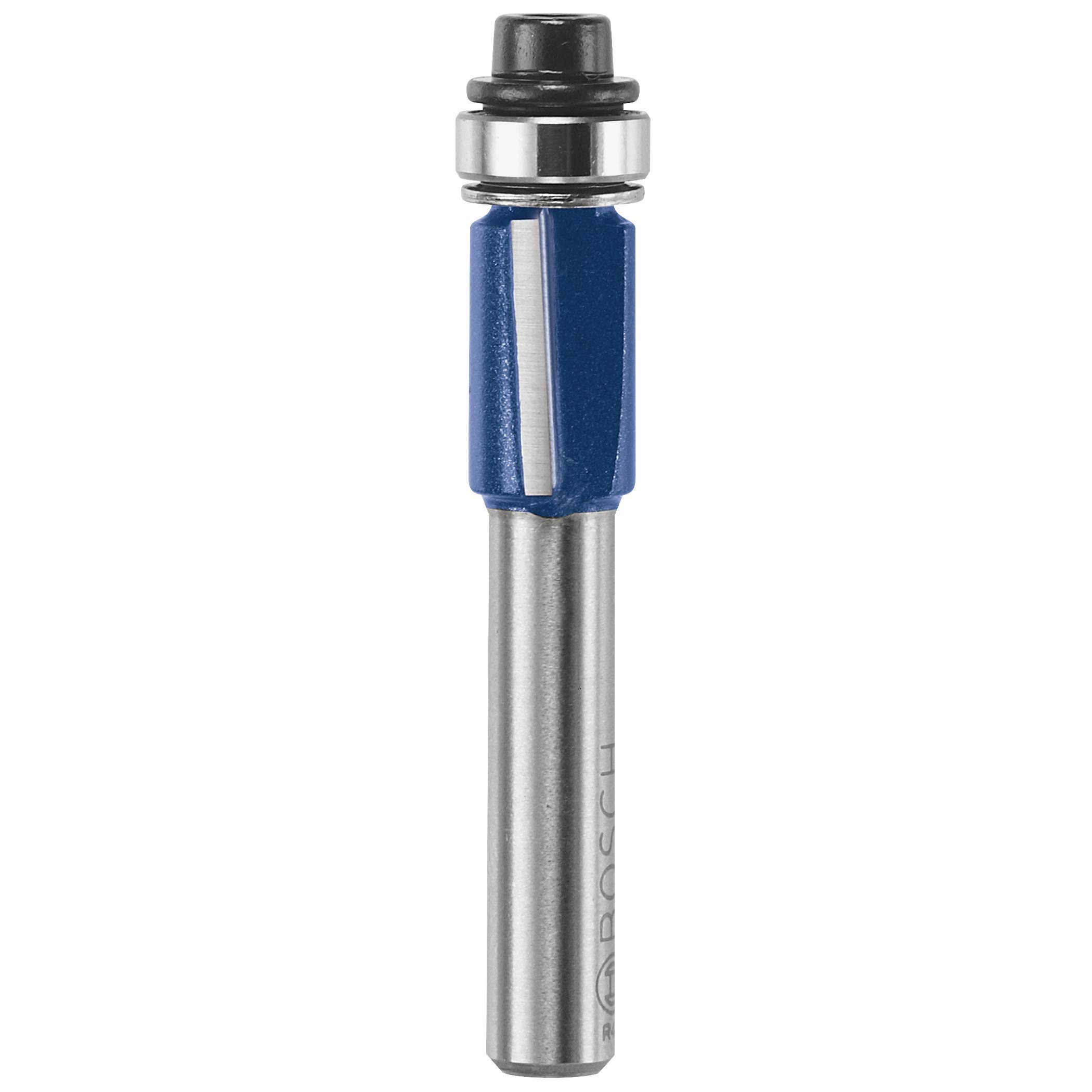BOSCH 85269SM 1-Piece 3/8 In. x 1/2 In. Carbide Tipped 2-Flute Shear Trim Router Bit