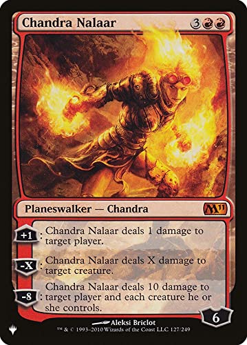 Magic: the Gathering - Chandra Nalaar - The List