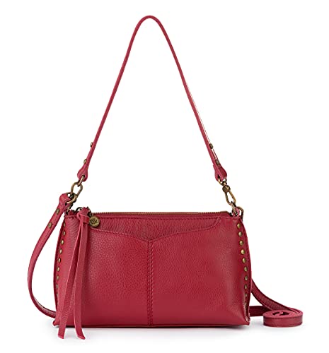 The Sak Silverlake Leather 3-in-1 Zip Crossbody, Crimson