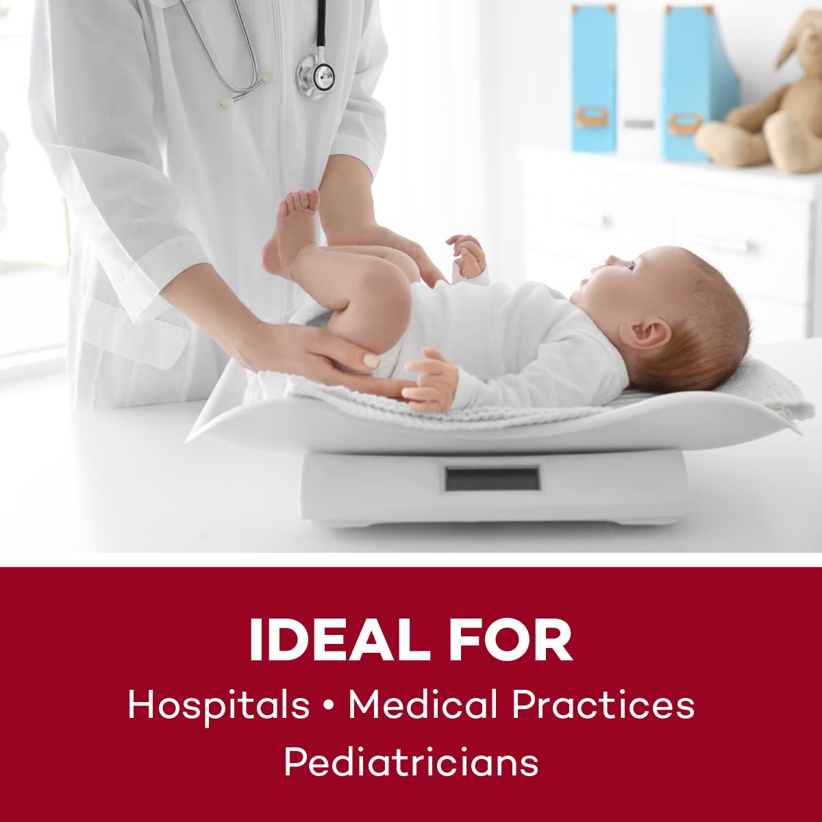 Dealmed Baby Scale Liner, Disposable 13" x 22" Sheets, Made in The USA (White, Case of 440)