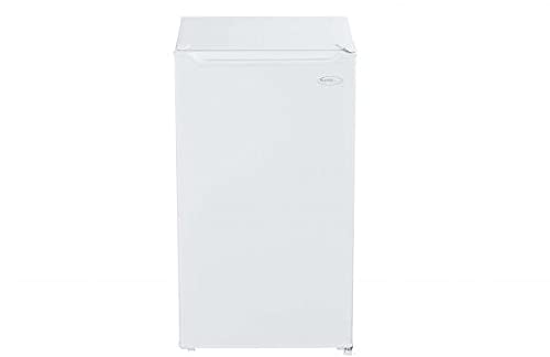 Danby DAR032B1WM 3.2 Cu.Ft. Mini Fridge In White - Free-Standing All Fridge For Bedroom, Living Room, Kitchen, Dorm