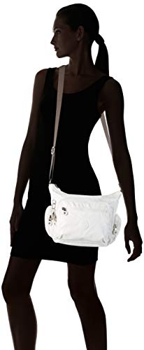 Kipling Gabbie S, Weiß (White Metallic)