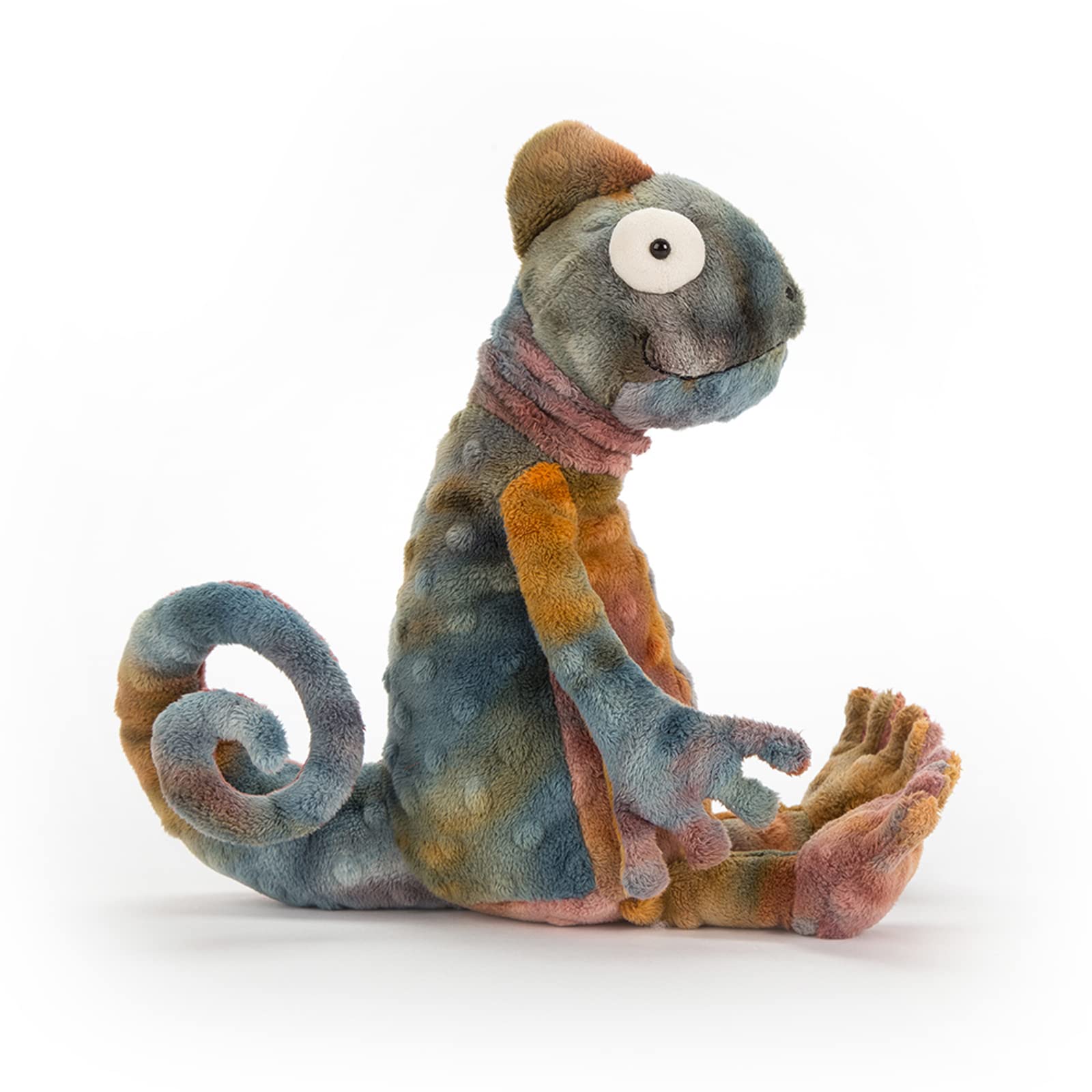 Jellycat Colin Chameleon Stuffed Animal, 11.5 inches | Reptile Plush Toy | Classic Children's Gift