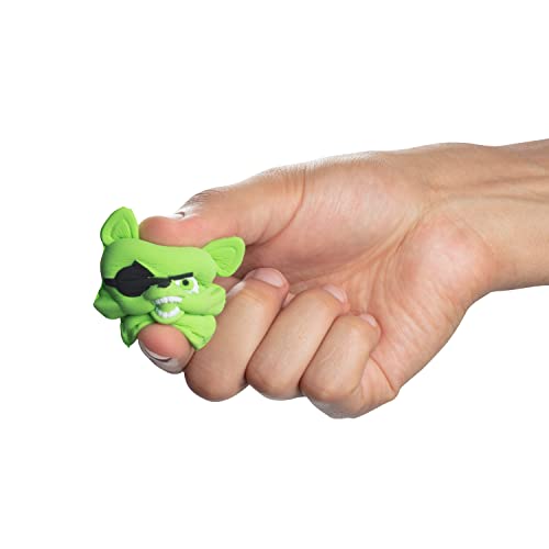 Five Nights at Freddy's 3-Pack Mystery Bag - Assorted Glow-in-the-Dark Squishy Figures - Ages 4+ Officially Licensed