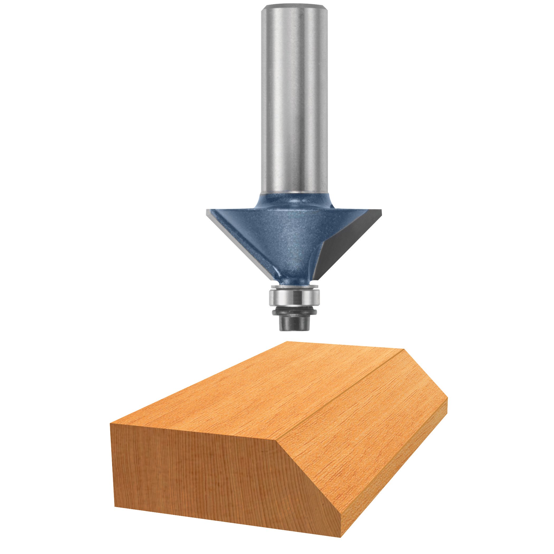 BOSCH 85597M 1-5/16 In. x 45 degree Carbide Tipped Chamfer Bit