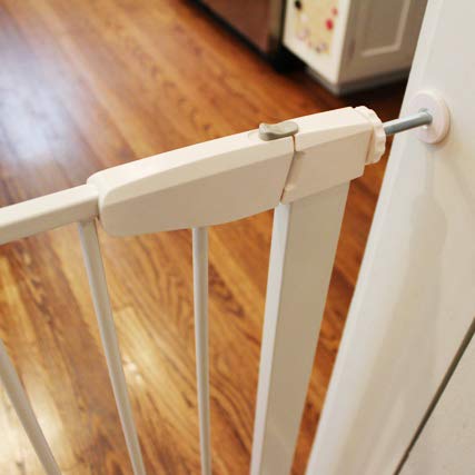 Cardinal Gates Extra Tall Auto-Close Pressure Baby Gate, 29½" to 32½" Wide, Easy One Hand Operation Makes This Walk Through Baby Gate Convenient