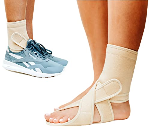 Dosh AFO Foot Drop Brace - AFO - Drop Foot Brace for Walking with Shoes - Ankle Foot Orthosis for Foot Drop (Right - One Size)