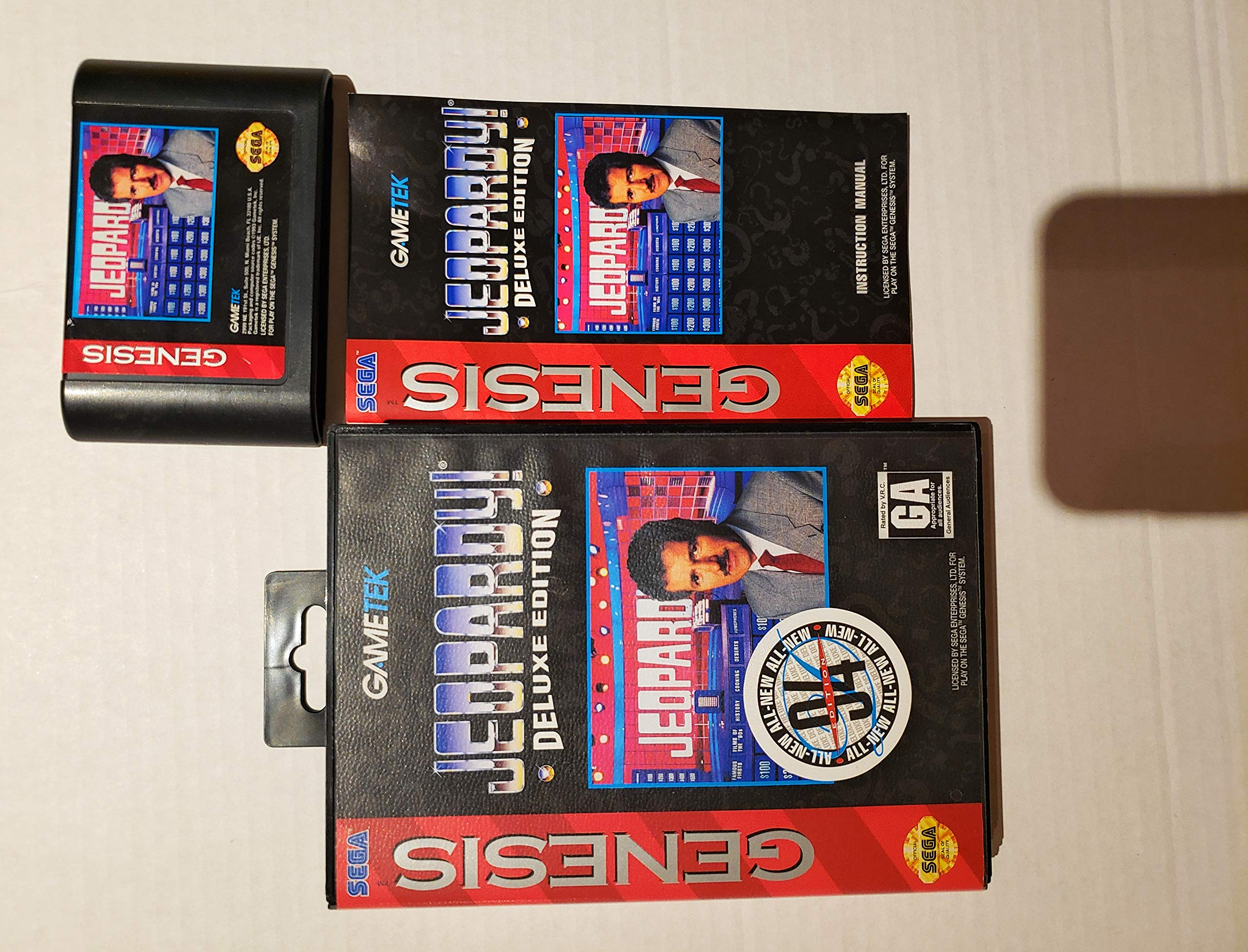 Jeopardy: Deluxe Edition - Sega Genesis