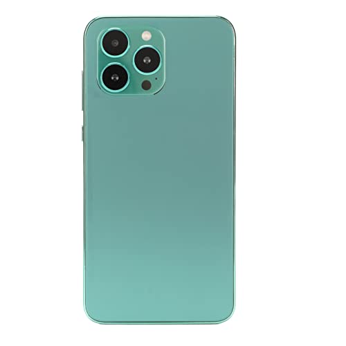 Hilitand iP14 Pro Unlocked Smartphone for 11, 4G Dual SIM Phone, 4GB 32GB ROM Cell Phones Unlocked, 6.1 HD Screen, Face Unlock, 8MP 16MP, 6800mAh, Green