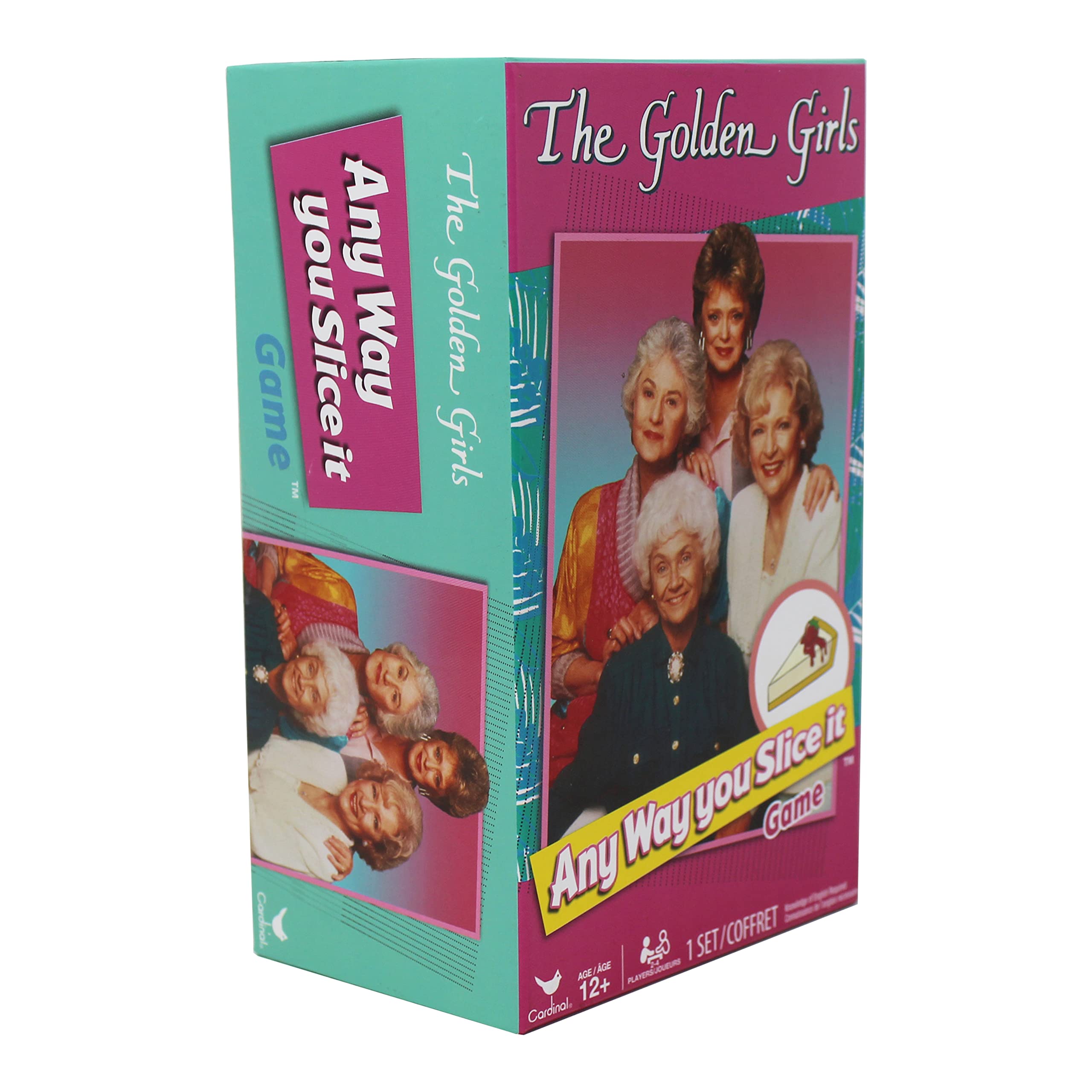 Spin Master Games The Golden Girls Any Way You Slice It, Retro Trivia Card Game, Multicolor, One Size