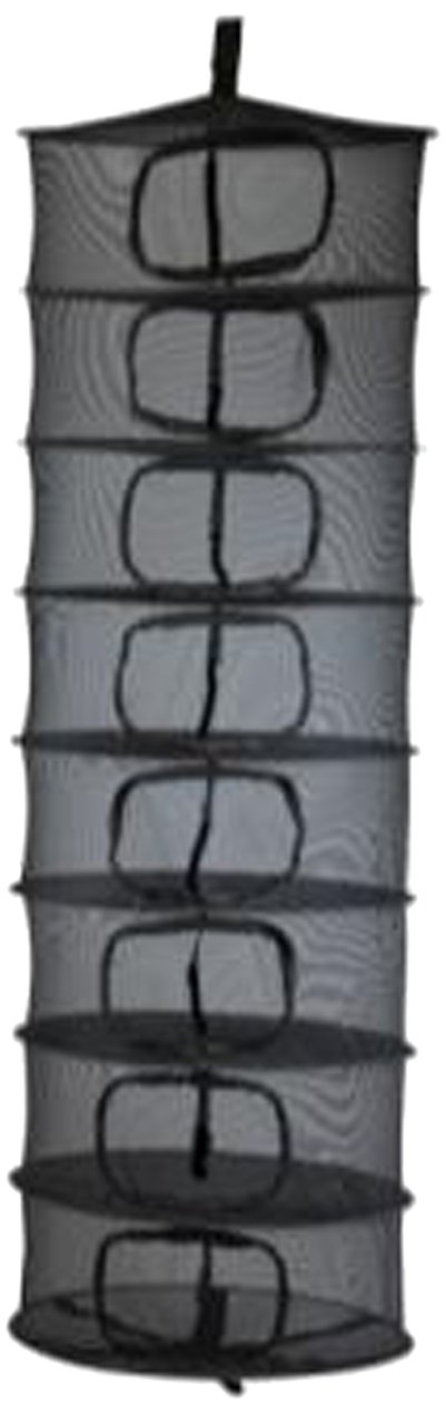 Grower's Edge Dry Rack Enclosed w/ Zipper Opening - 3 ft