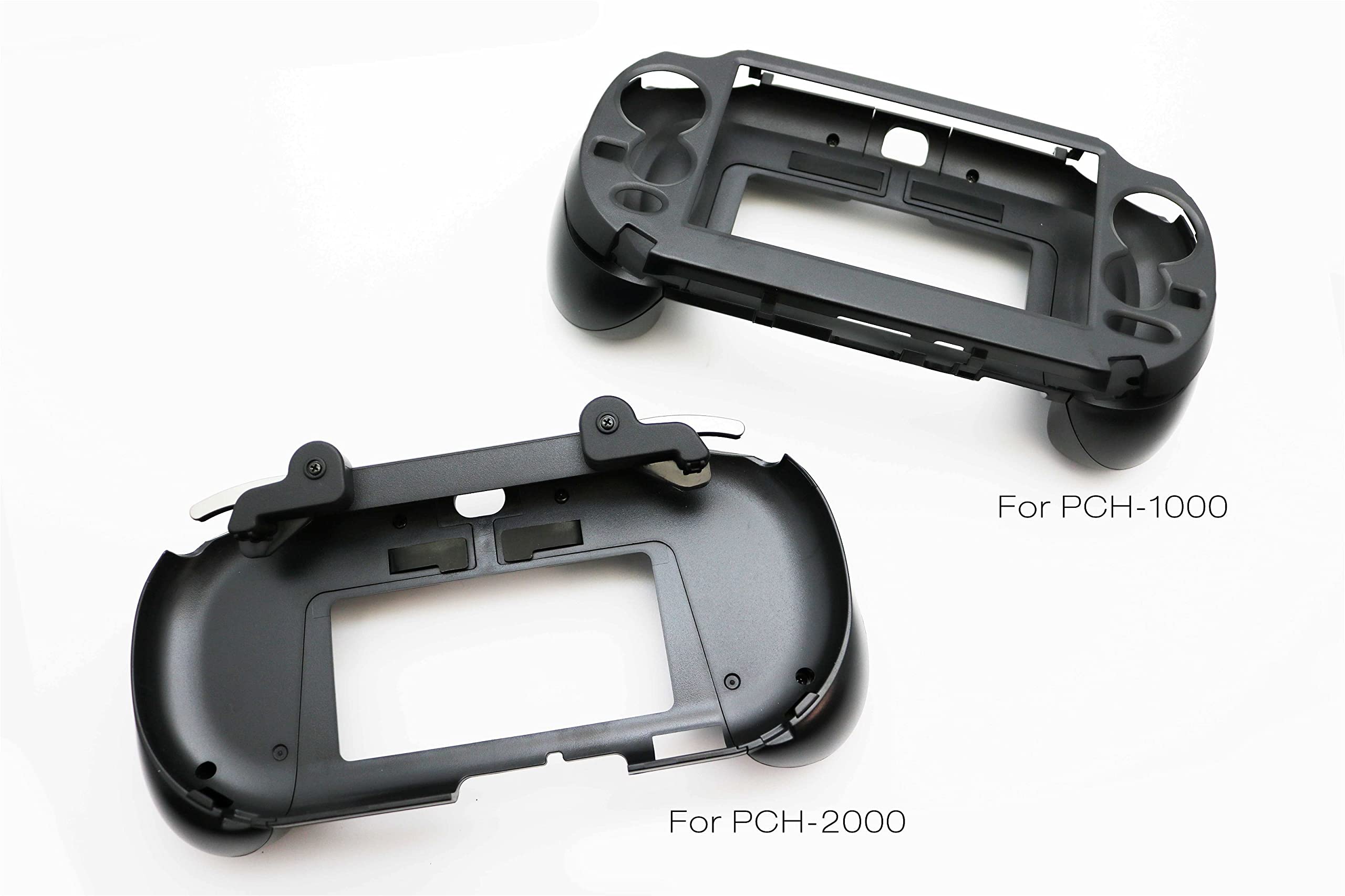 PSVita-2000型用 前面背面タッチパッド対応型L2/R2ボタン搭載グリップカバー